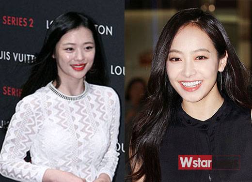 설리 크리스탈 빛나는 흑발 여신 미모 공개