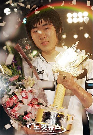 무재개 뜬 천재 테란 이윤열 우승