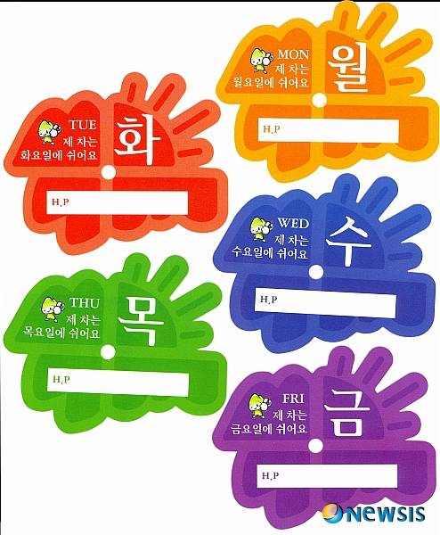 속초시 차량 선택요일제 전면시행