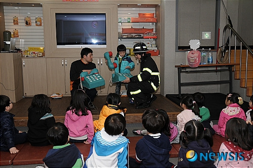 강서소방서 안전 인형극 상연 및 소방안전교육