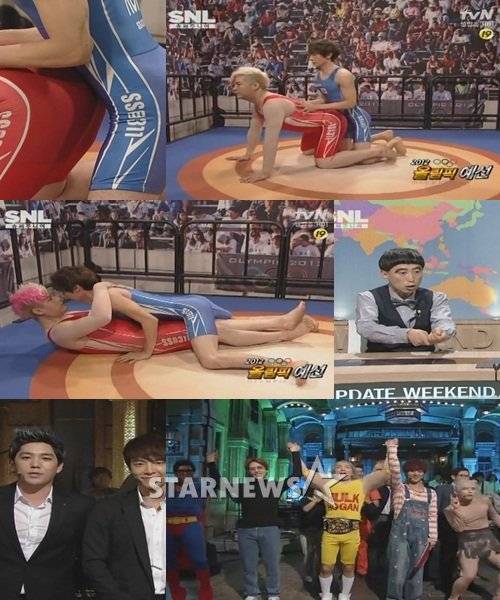 '19禁' 슈주, 'SNL2' 대미 화끈하게 장식