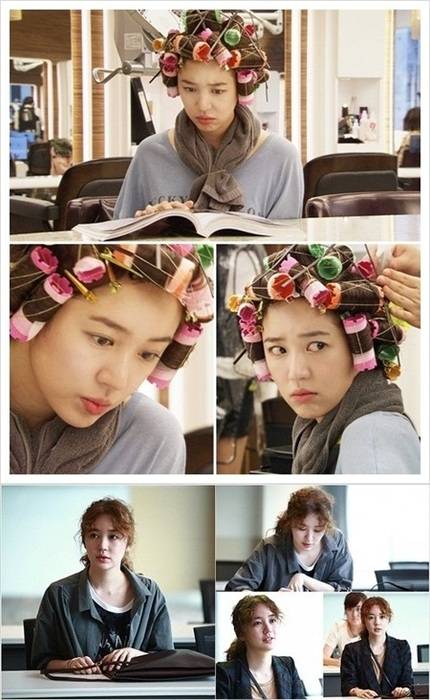 윤은혜 뽀글머리 아줌마 파마도 완벽 소화올 가을 유행예감