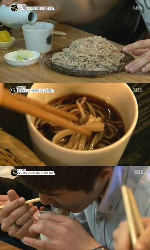 생활의달인 메밀국수 달인 심사위원을 녹인 맛은