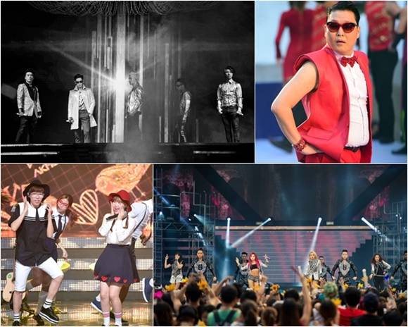 'YG패밀리', 뜨겁다 화려하다..역대급 종합선물세트[종합]