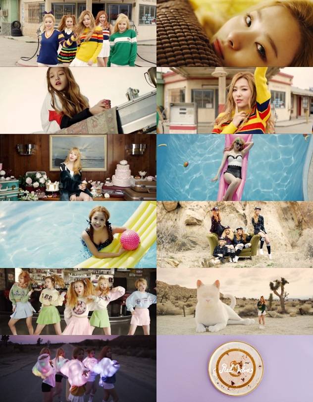 독특하다 예쁘다 신비롭다 레드벨벳 아이스크림 케이크 뮤비공개