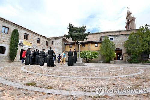 아빌라의 수도원 내부