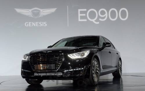 [EQ900 출시] 인간 중심의 진보 제네시스의 시작 EQ900 출시.."세계 명차와 겨루겠다"