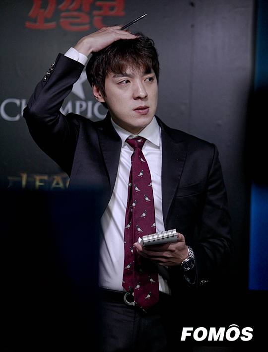 포토 김정균 Sk텔레콤 코치의 굳어진 표정