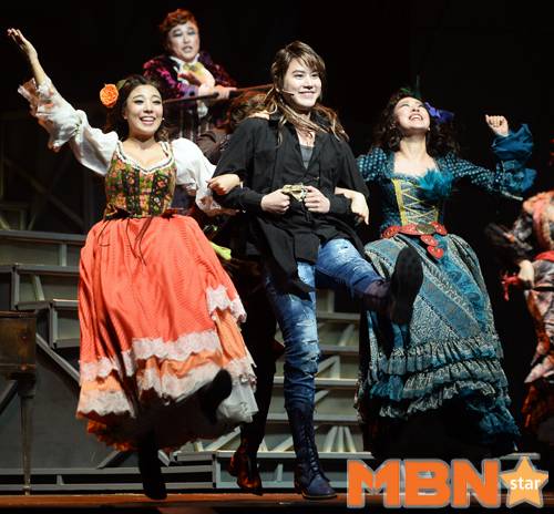 규현 '흥겨운 모차르트' [MBN포토]