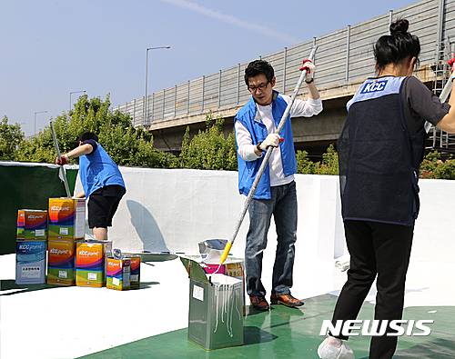 Kcc 무더위 대비 쿨루프 캠페인 전개