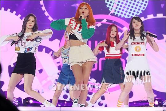 포토 레드벨벳 걸크러쉬 무대