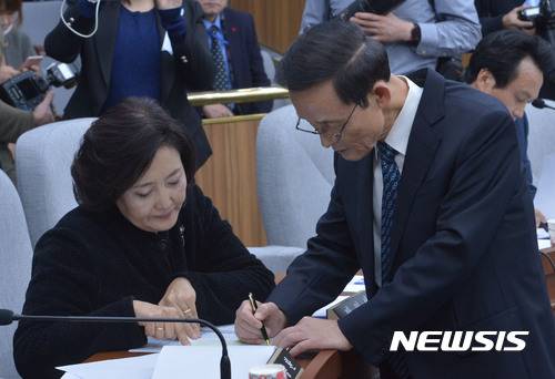 증언 확인 최순실 국정농단 의혹 진상규명을 위한 국정조사