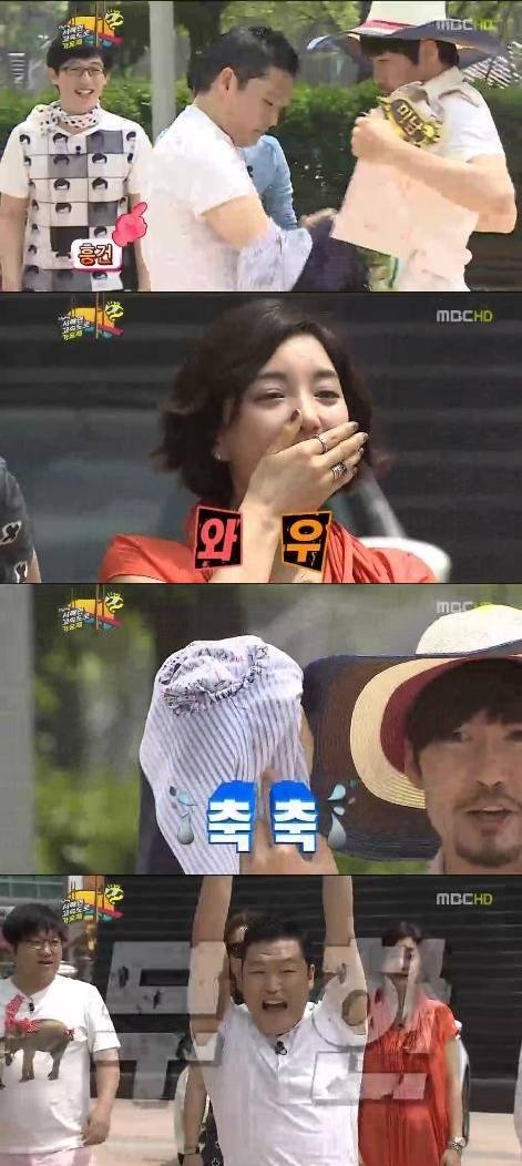 싸이, '겨땀'의 아이콘으로 등극