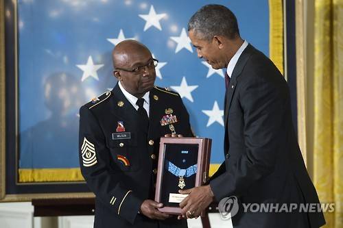 USA OBAMA MEDAL OF HONOR