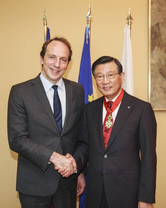 Kumho Asiana chief awarded Legion of Honor