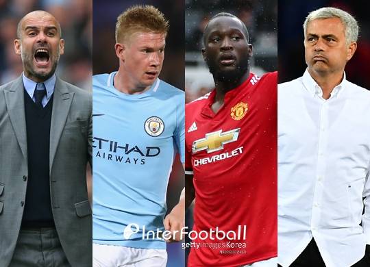 [EPL POINT] 기록으로 본 '7G 무패' 맨시티vs맨유, 승자는?