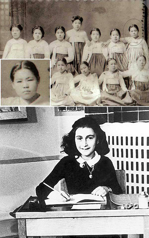 신문과 놀자클릭 재밌는 역사 유관순과 안네 두 소녀의 저항과 희생