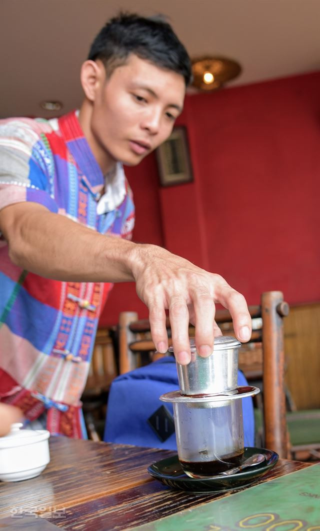 짜오 베트남 커피 테이크 아웃을 왜 해요