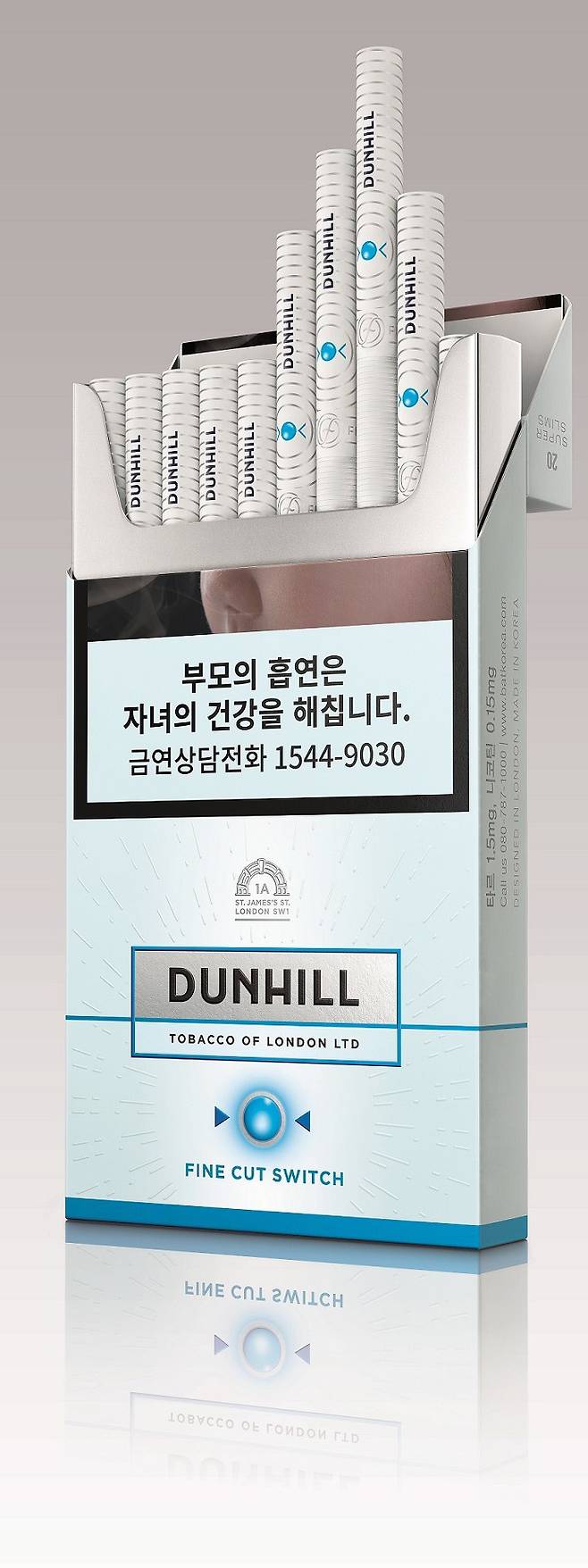 BAT 코리아, 담배 던힐 파인컷 스위치(Dunhill Fine Cut Switch) 출시