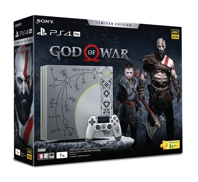 SIEK, '갓 오브 워' 한정판 PS4 프로 4월 20일 출시