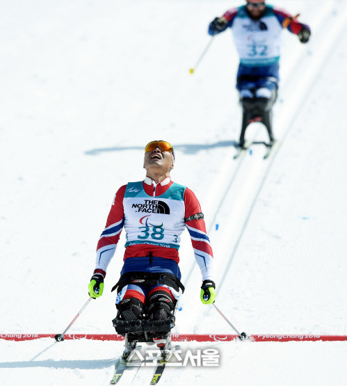 평창 패럴림픽 신의현 첫 종목 바이애슬론 남 75km 좌식 5위