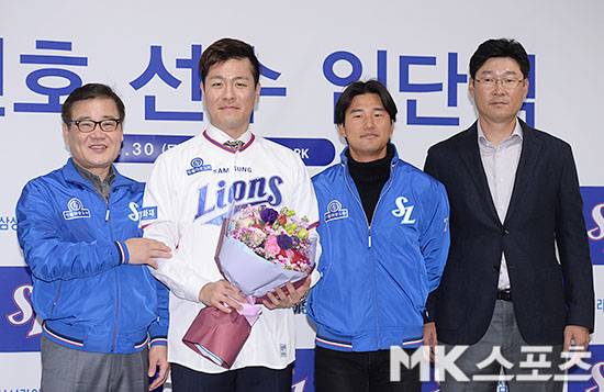 2018 프로야구 미디어데이 강민호 삼성 홈 매진 1→10번 희망