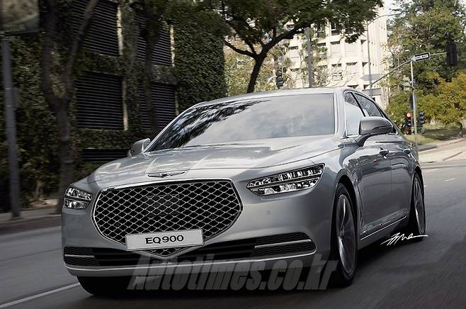 EQ900, 얼굴 바꾸고 차명도 'G90'로 통일한다 | Daum 자동차