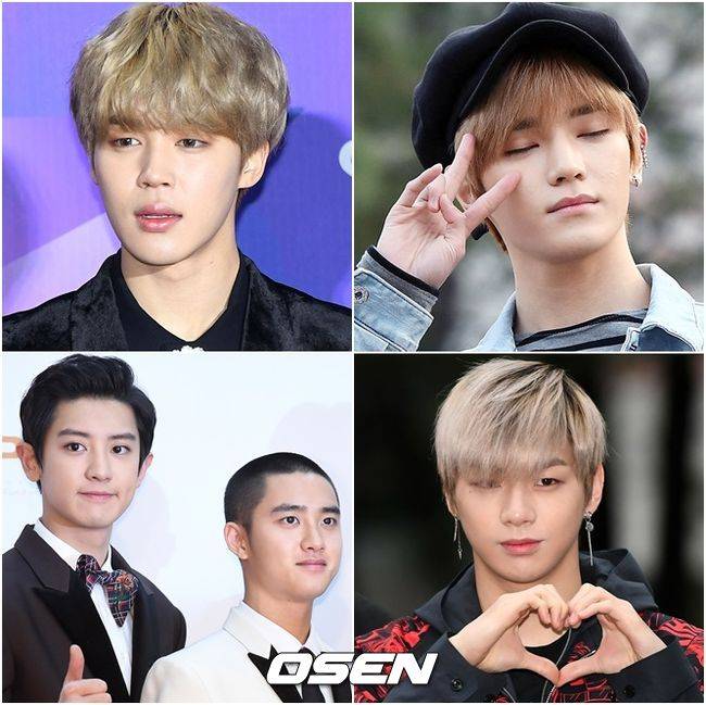 美빌보드 "BTS·엑소·NCT+몬스타엑스·워너원, 소셜50 차트 접수"