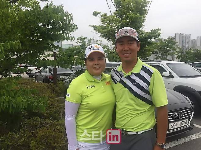 포토 골프여제 박인비 남편 남기협과 커플룩