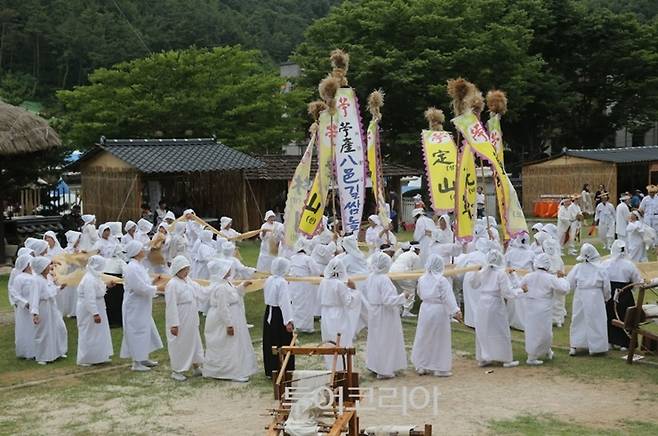 1500년 역사를 입다서천 한산모시문화제