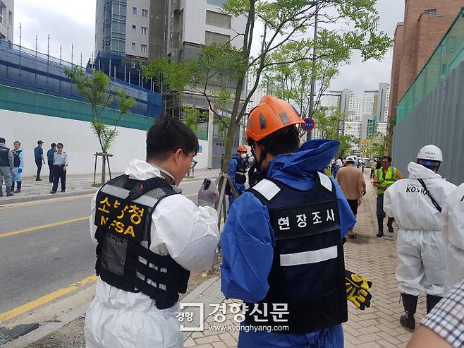 세종 주상복합아파트 화재원인 조사 등 본격 착수