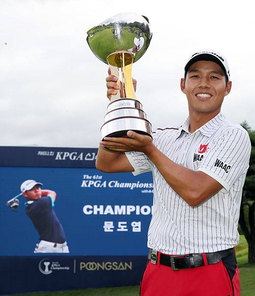문도엽, 데뷔 5년 만에 KPGA 첫 우승