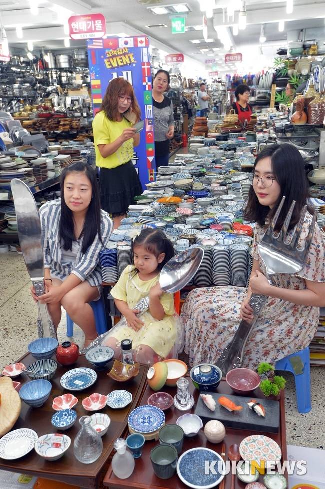 남대문 그릇도매상가 세계 주방용품이 다 있어요