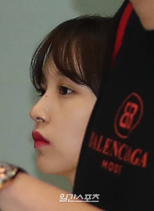포토 트와이스미나 어여쁜 옆모습