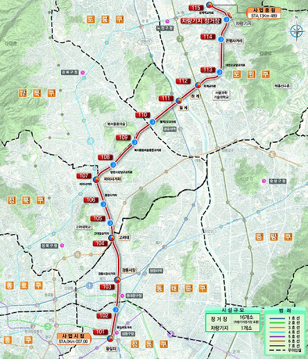 왕십리~상계 잇는 동북선 도시철도 내년 말 착공
