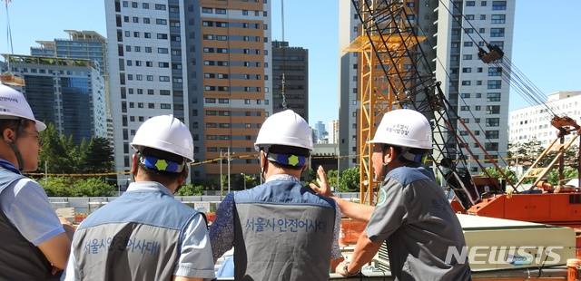 안전수칙 안지킨 건설현장 철퇴서울시 안전어사대 본격 활동