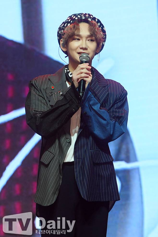 [TD포토] JBJ95 켄타 '오늘은 JBJ95로 인사드립니다'