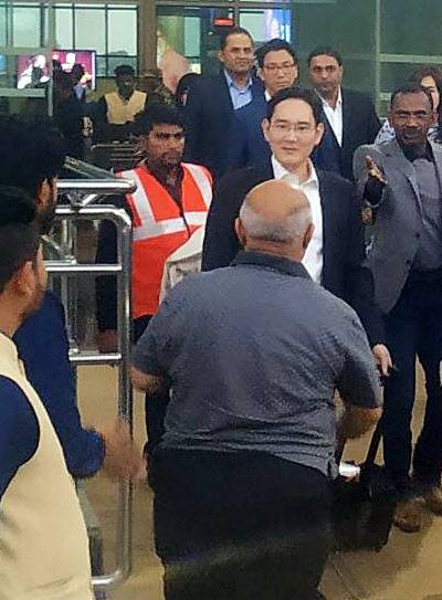 이재용 부회장 인도 기업 가문 결혼식 참석