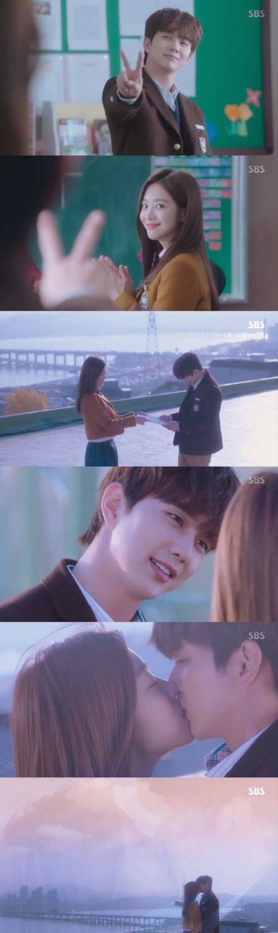 복수가 돌아왔다 유승호♥조보아 첫 입맞춤 사랑을 왜 절약해 Tv캡처