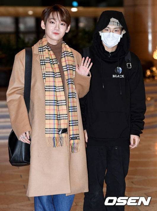 일본으로 콘서트 떠나는 JBJ95, '잘 다녀올게요' [사진]