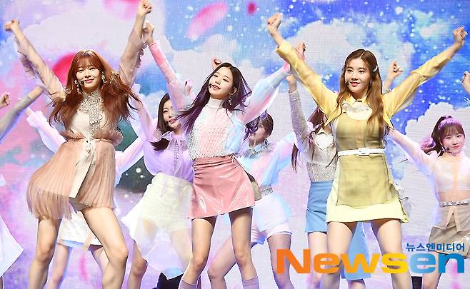 아이즈원 김민주 장원영 권은비 안구호강 쓰리샷 포토엔hd