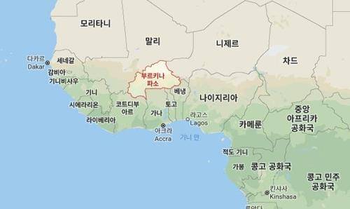 부르키나파소 가톨릭교회서 무장괴한 총격6명 사망