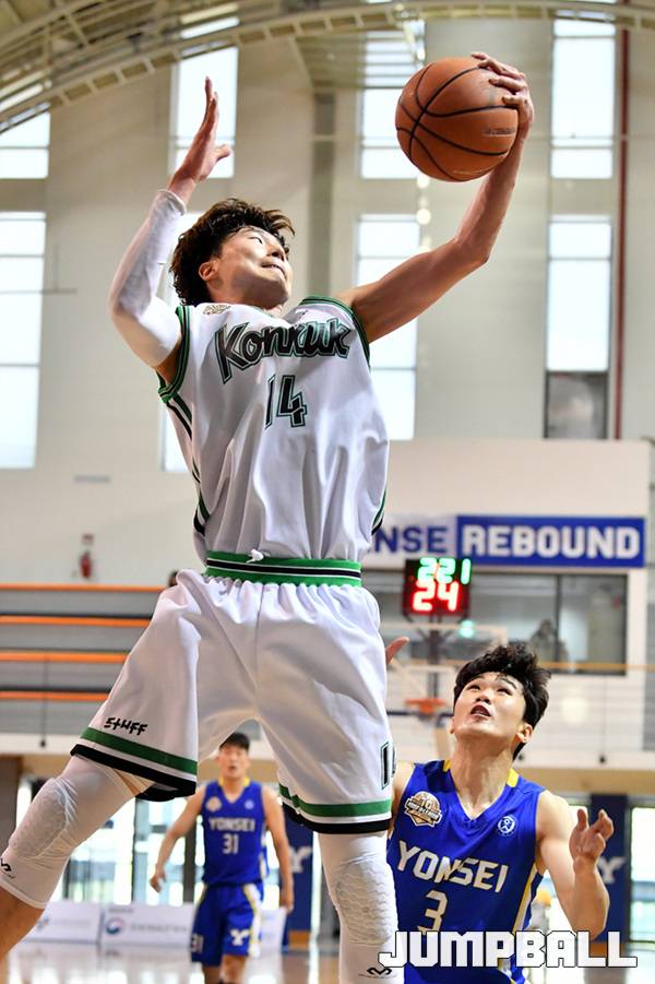 [대학리그] '최진광 32점' 건국대, 12점 열세 뒤집고 동국대 제압