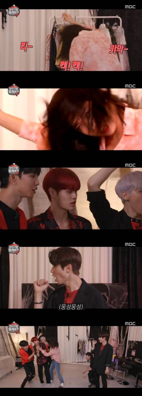 '마리텔V2' 이대휘, 이미도 '좀비 연기'에 감탄.. "분장이 필요 없다"