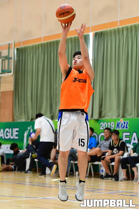 [JB포토] '2019 KBL 스쿨리그' 동천고 '점프슛은 가볍게'