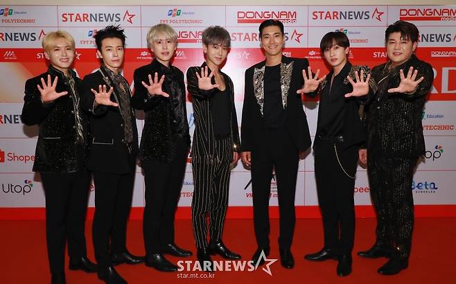 포토]슈퍼주니어, 2019 AAA 베트남 '탑 오브 케이팝 레코드상'