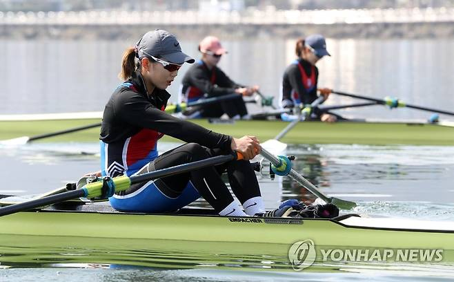 코로나 속 훈련 조정대표팀 올림픽 연기 움직임 혼란스러워
