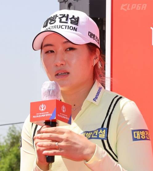 이정은6 "갤러리분들의 박수·함성은 아쉽네요" [KLPGA 챔피언십]