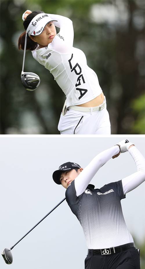 아기자기 고진영 통큰 한 방 박성현 둘 다 웃은 명승부