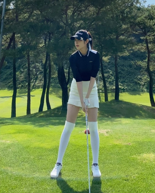 하트시그널3 박지현 골프 일상 역대급 8등신오빠와 효도 중